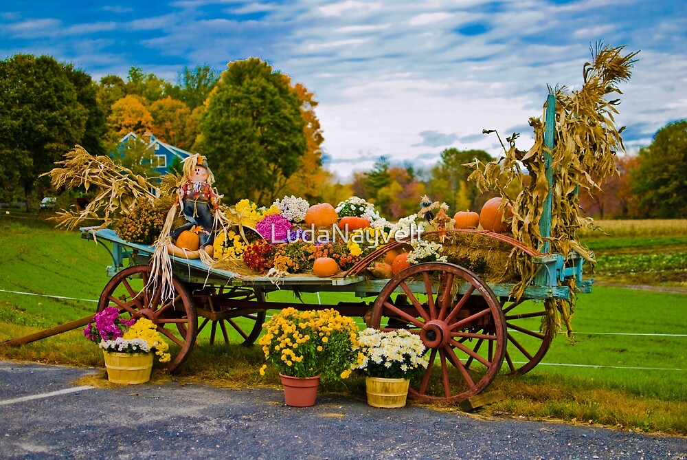 "Celebration Of Fall" by LudaNayvelt | Redbubble