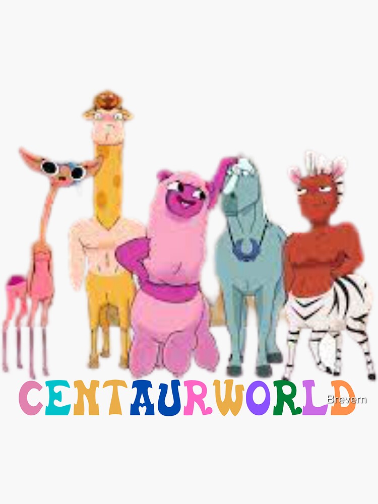 "The Centaurworld Netflix anime" Sticker for Sale by Brevern | Redbubble