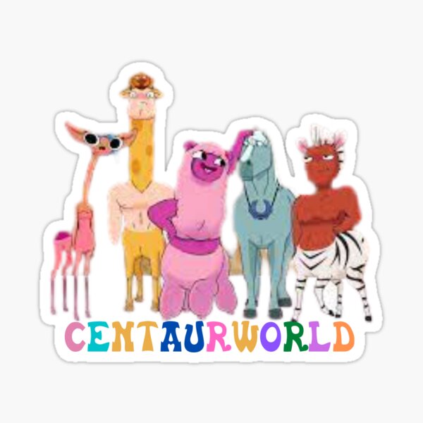 "The Centaurworld Netflix anime" Sticker for Sale by Brevern | Redbubble