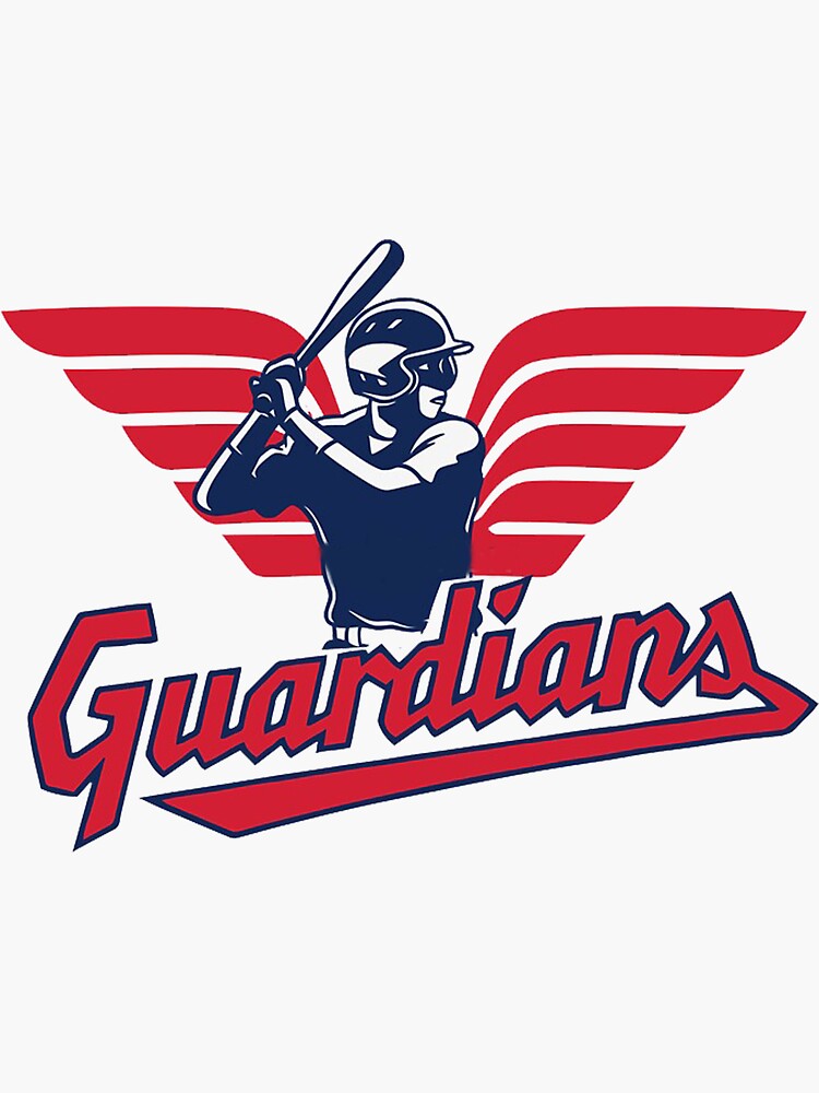 "Cleveland guardians" Sticker by Lilyimagination | Redbubble