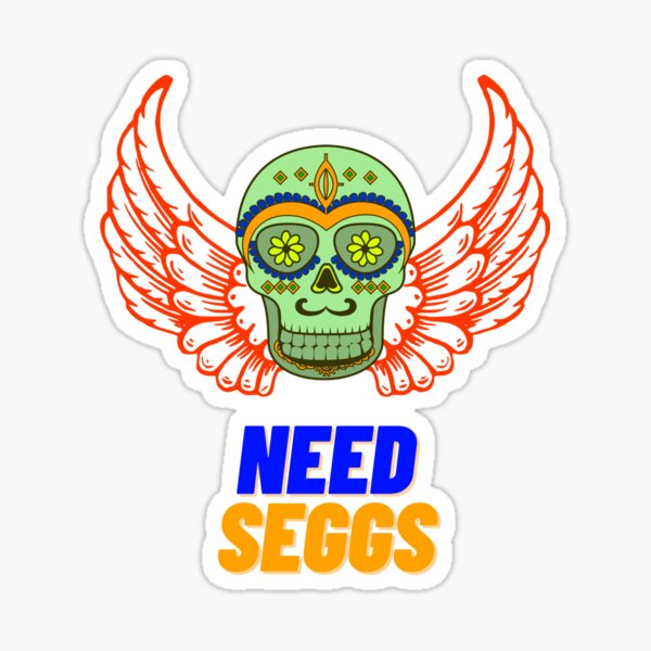 "Seggs design" Sticker for Sale by LukjanovArt | Redbubble