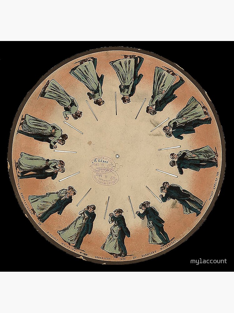 "The Zoopraxiscope - A Couple Waltzing " Poster for Sale by my1account ...