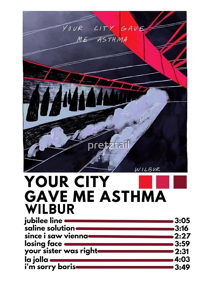 Your City Gave Me Asthma By Wilbur Soot Premium Matte Vertical Poster