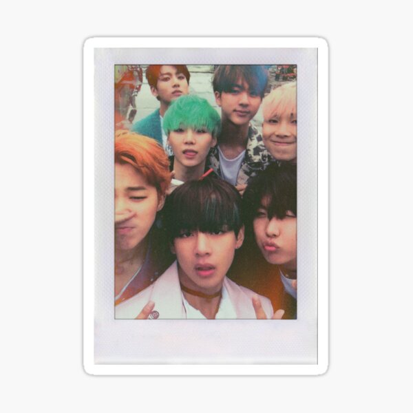 "OT7 / group (version b) 5" Sticker for Sale by Bananoncia | Redbubble