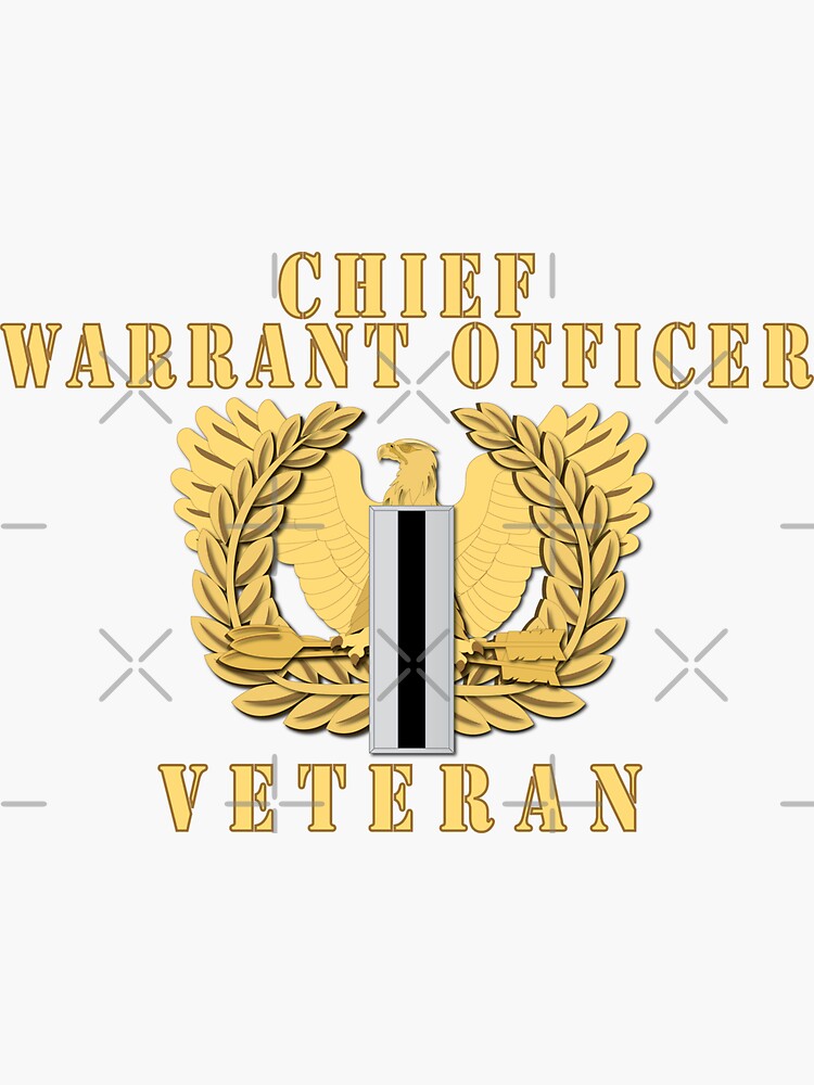 "Army - Chief Warrant Officer 5 - CW5 - Veteran" Sticker for Sale by ...