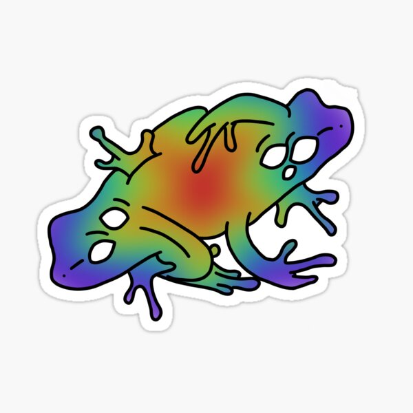 "phrog" Sticker by Libbyk03 | Redbubble