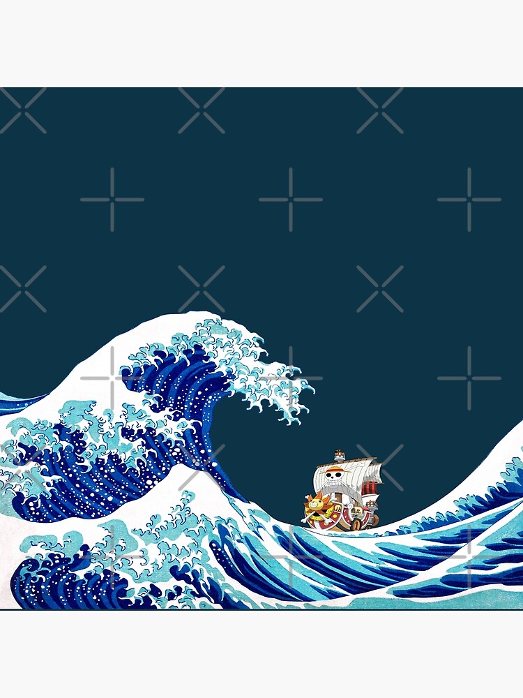 "Sunny riding the great wave" Poster by ThePlum-Palette | Redbubble
