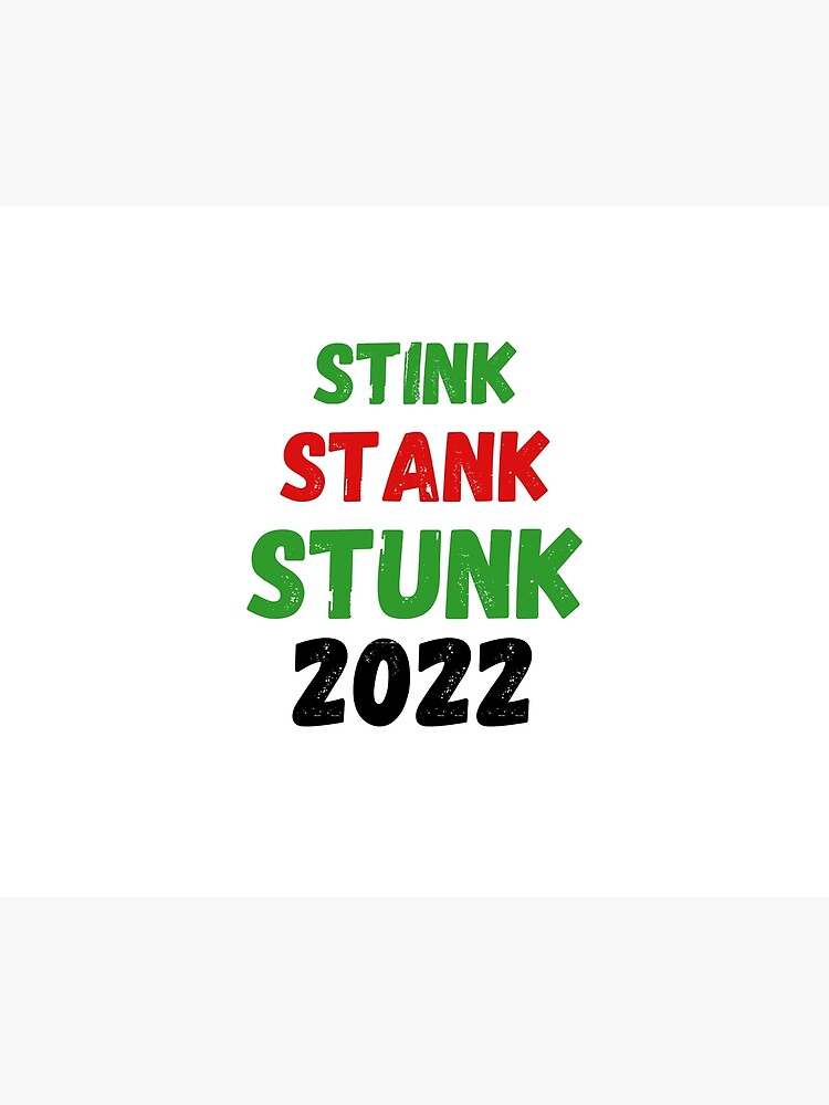 Póster «Stink Stank Stunk / La cara de Grinch Navidad 2022» de ...