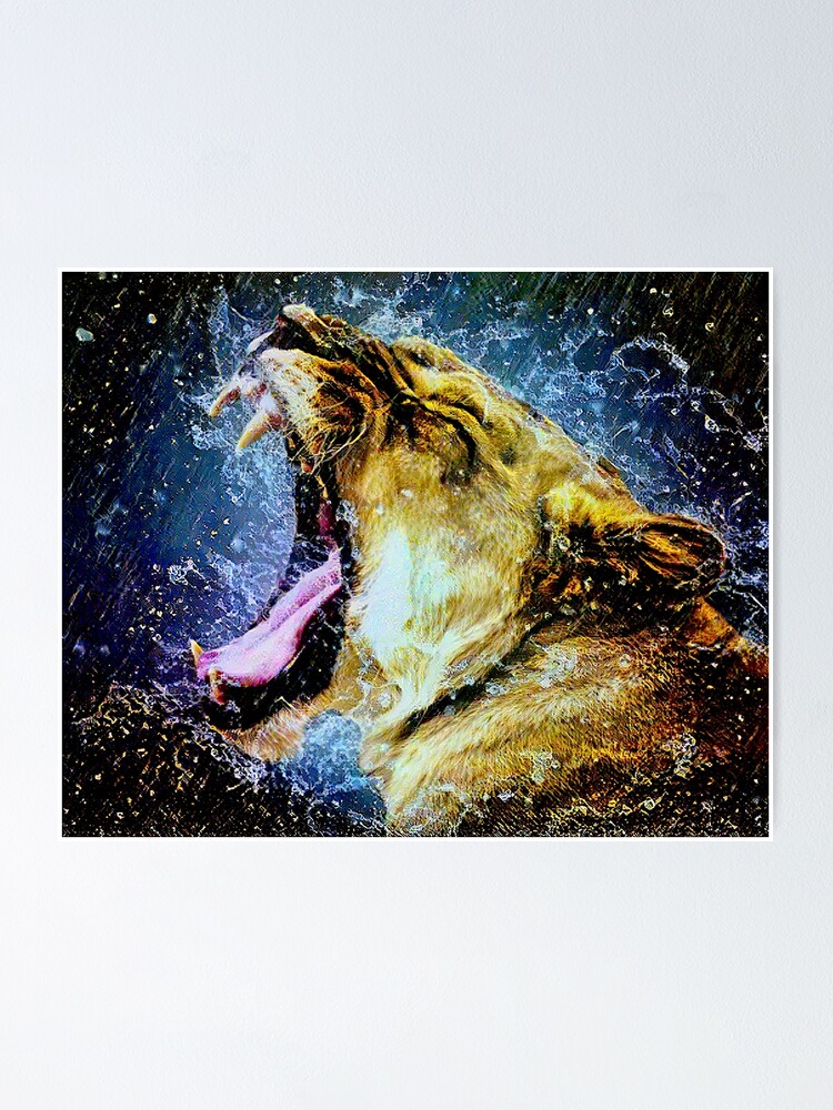 "Saber Tooth Ache" Poster for Sale by JamesDamore | Redbubble