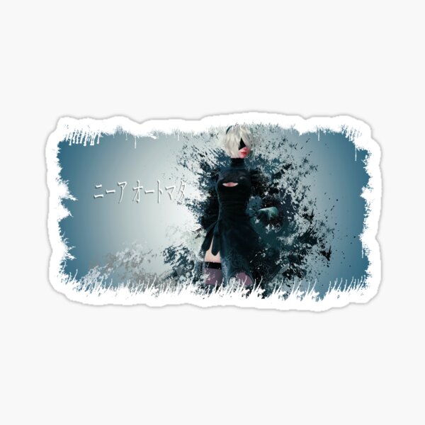 "nier automata" Sticker by BotanUta | Redbubble