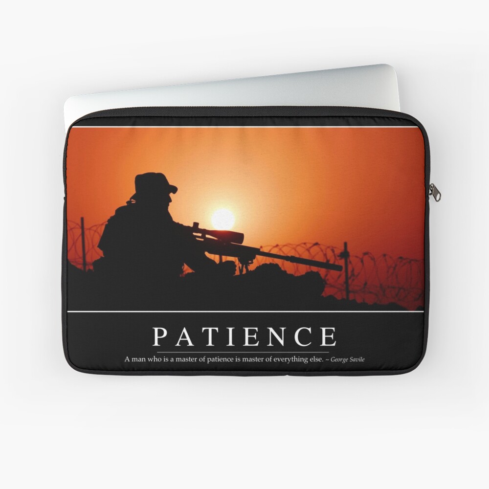 "STK107154M-Patience: Inspirational Quote and Motivational Poster ...