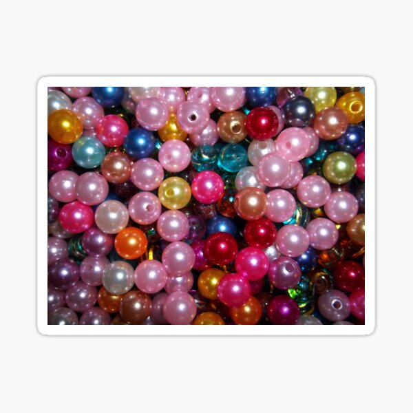 "Colorful pearls" Sticker by Xefa10 | Redbubble