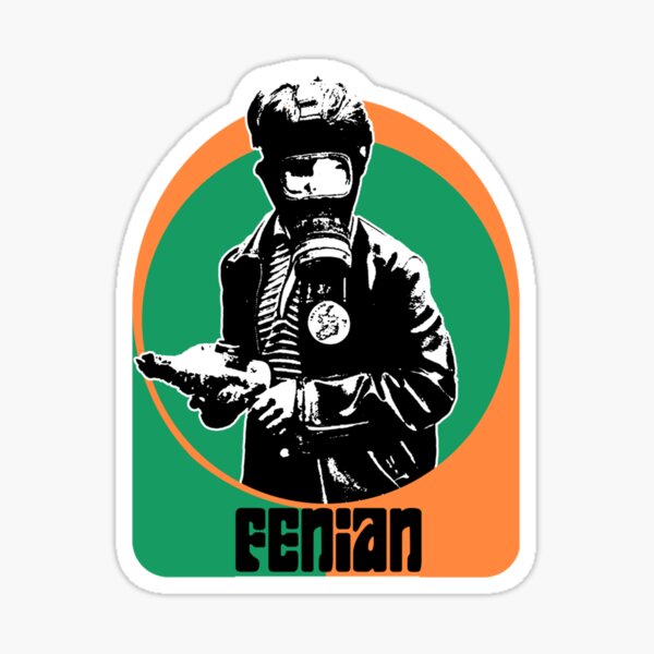 "Fenian - Paddy Coyle Premium " Sticker by classicfootbal | Redbubble