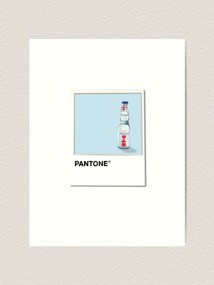 "Ramune Pantone Color Swatch " Art Print for Sale by artbykojpg | Redbubble