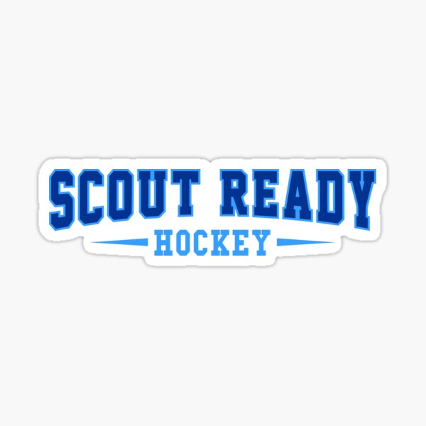 "Scout Ready Hockey Alternative Logo" Sticker for Sale by scoutready ...