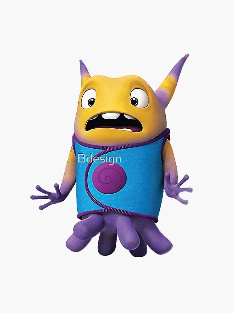 "Oh the Boov Sticker" Sticker by Bdisign | Redbubble