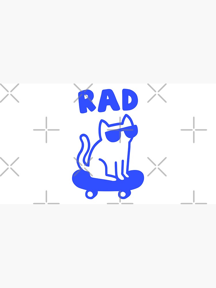 "RAD CAT" Cap for Sale by obinsun | Redbubble