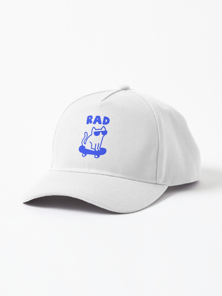 "RAD CAT" Cap for Sale by obinsun | Redbubble