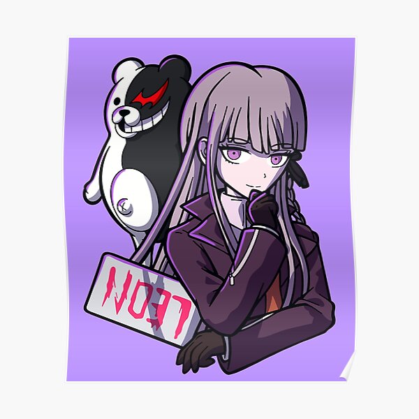 "Kyoko Kirigiri & Monokuma " Poster for Sale by AmelieLacroix | Redbubble