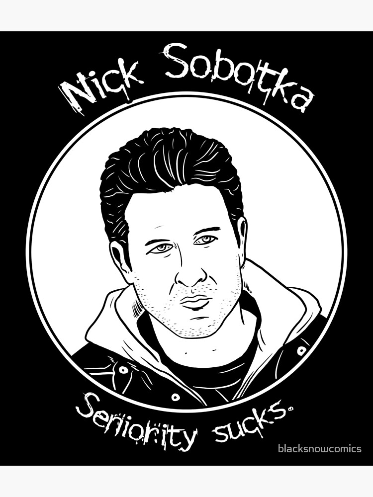 "Nick Sobotka - The Wire" Poster for Sale by blacksnowcomics | Redbubble