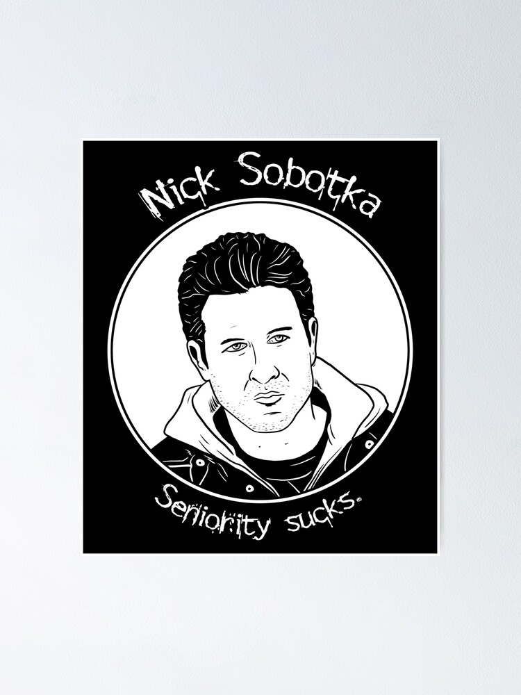 "Nick Sobotka - The Wire" Poster for Sale by blacksnowcomics | Redbubble