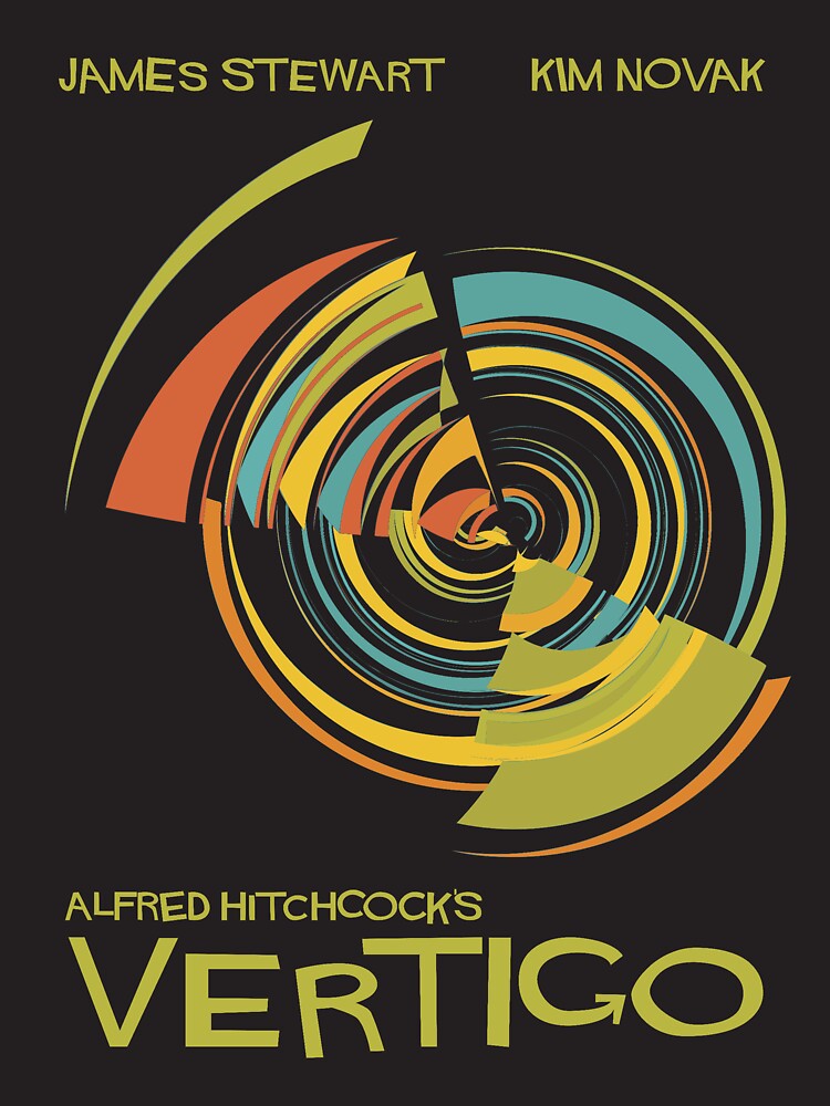 "Vertigo Nod to Saul Bass" Sticker for Sale by BeehiveDezines | Redbubble