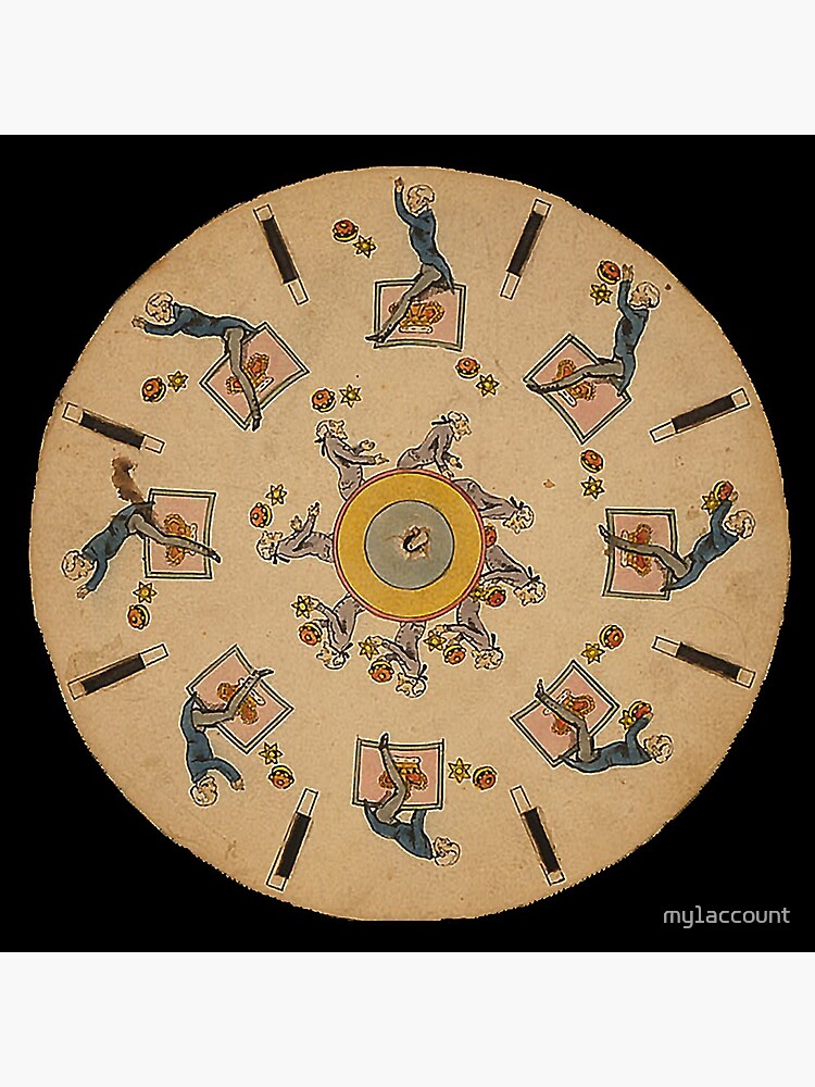 "The Zoopraxiscope - Throwing and Catching Cakes and Stars" Poster by ...