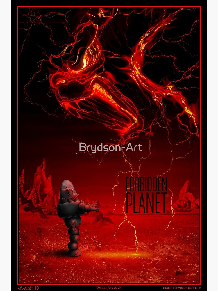 "Forbidden Planet, original new design poster" Poster for Sale by ...