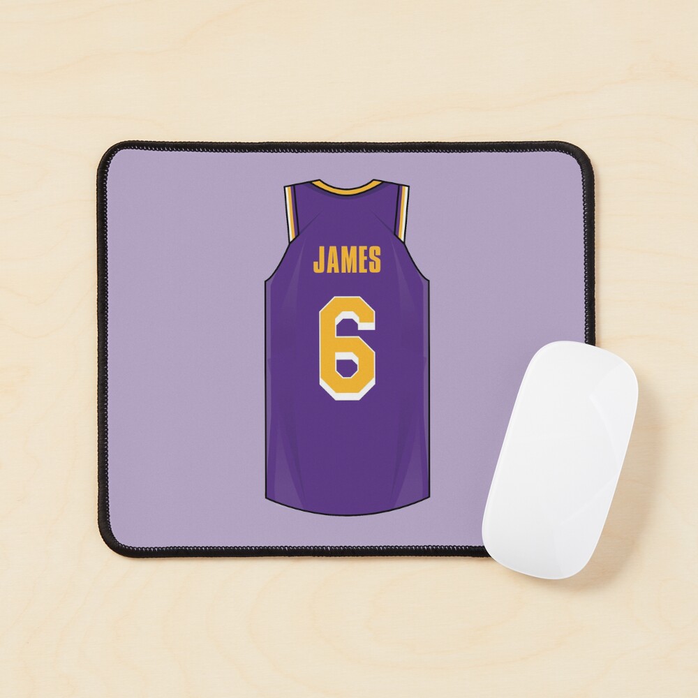 "Lebron James Jersey" Sticker for Sale by WalkDesigns | Redbubble