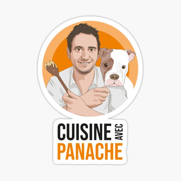 "Cooking with Panache" Sticker by PatoPitoStudio | Redbubble
