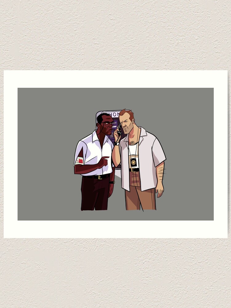 "Die hard Fan Art" Art Print by Nakamaprints | Redbubble