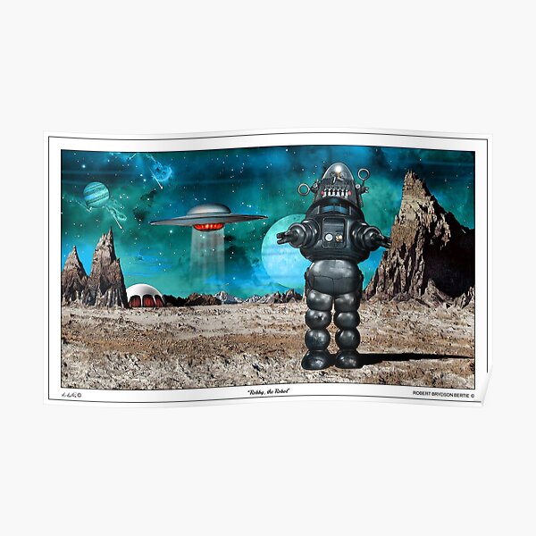 "Forbidden Planet, original new design poster " Poster for Sale by ...