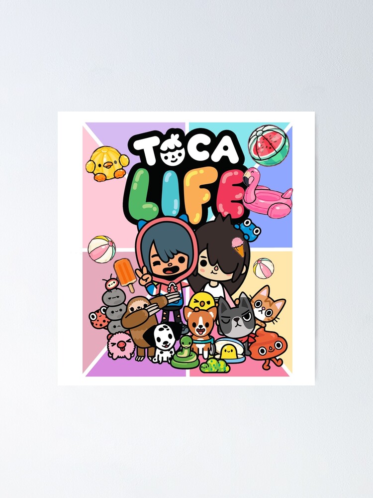 "best toca-life" Poster for Sale by namouss | Redbubble
