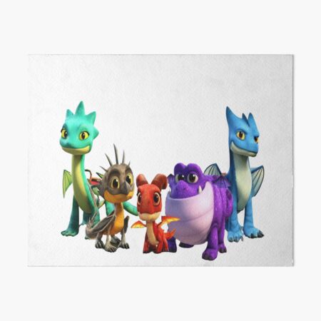 "Dragons Rescue Riders" Art Board Print for Sale by Parkid-s | Redbubble