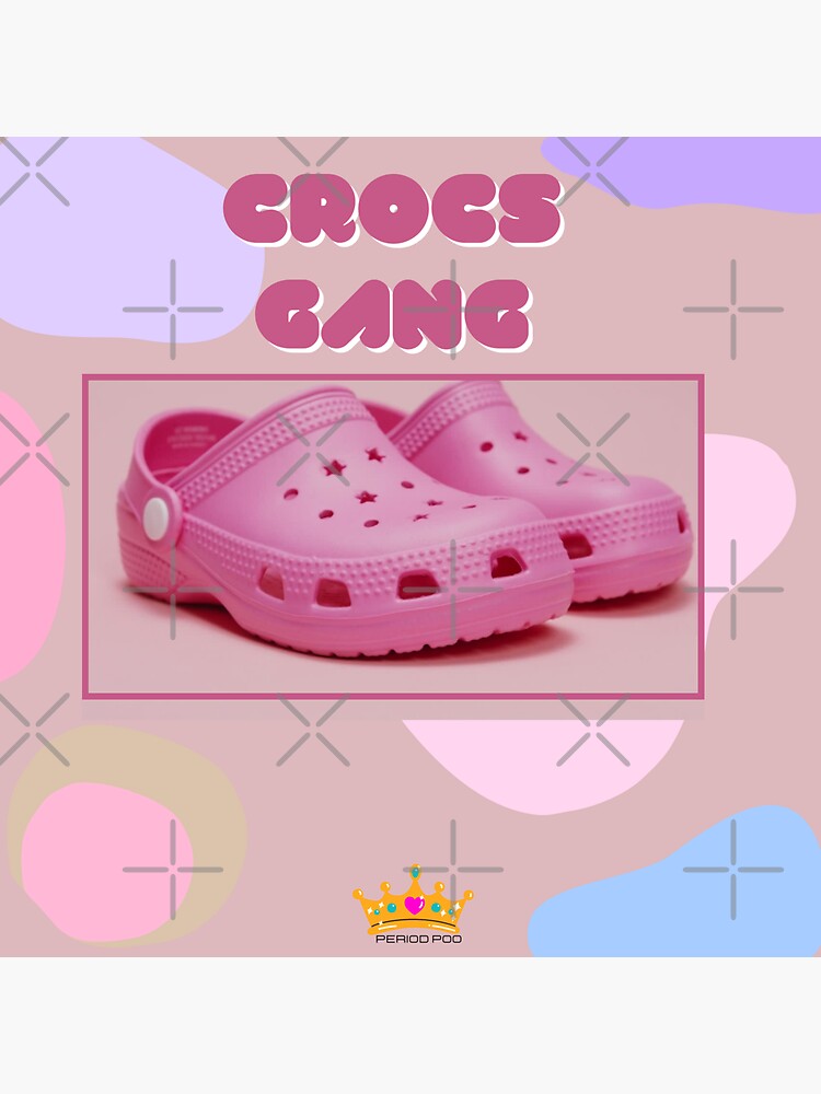 "CROCS GANG| " Sticker for Sale by Grr23 | Redbubble