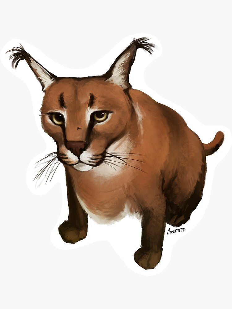 "Floppa" Sticker by addictivities | Redbubble