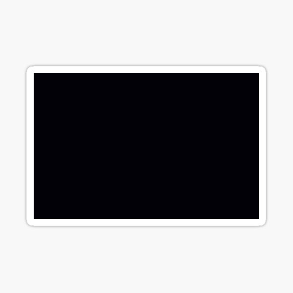 "Simple Black" Sticker by LifeBasics | Redbubble