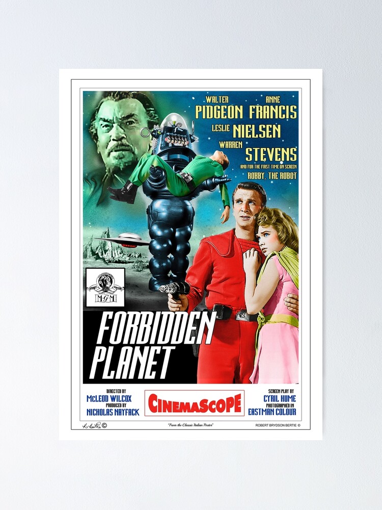 "Forbidden Planet, original new design poster " Poster for Sale by ...