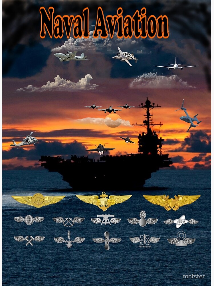 "Naval Aviation" Poster by ronfster | Redbubble