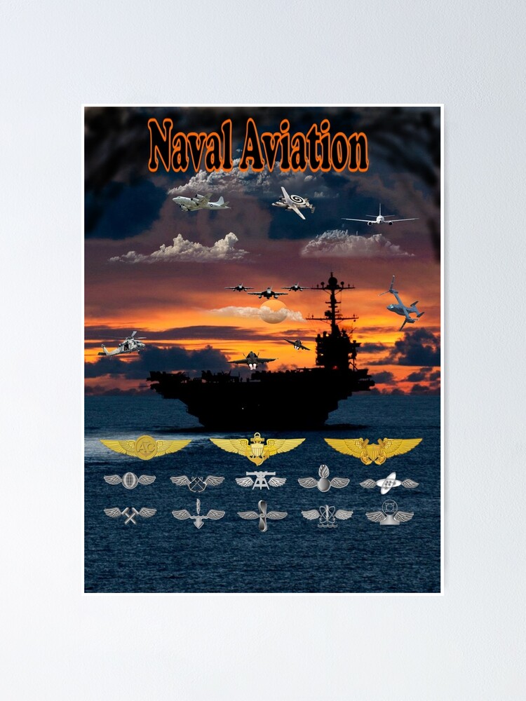 "Naval Aviation" Poster by ronfster | Redbubble