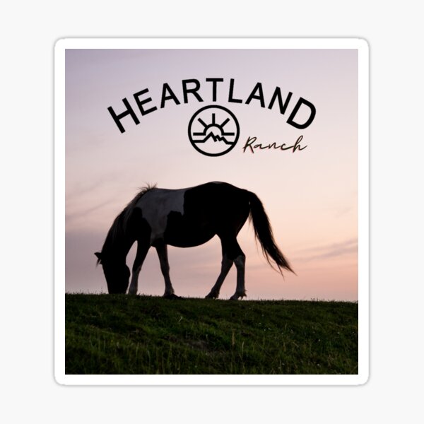 "Heartland Ranch , Heartland Horse" Sticker by STARPULL | Redbubble