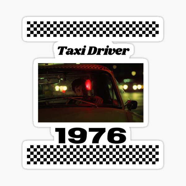 "Movie - Taxi Driver" Sticker by Moviedesignz | Redbubble