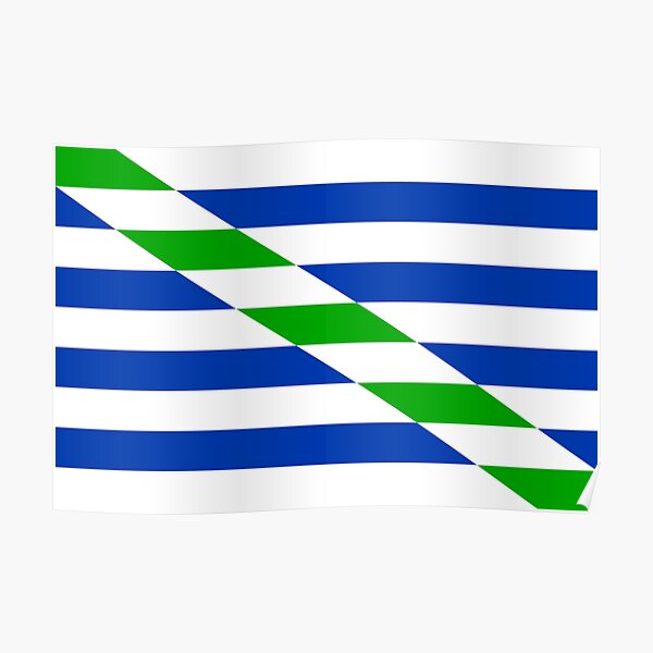 "Flag of Cataño, Puerto Rico" Poster for Sale by Shav | Redbubble