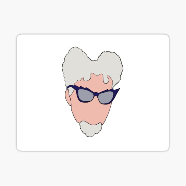 "Mugatu from Zoolander" Sticker for Sale by annikaruth | Redbubble