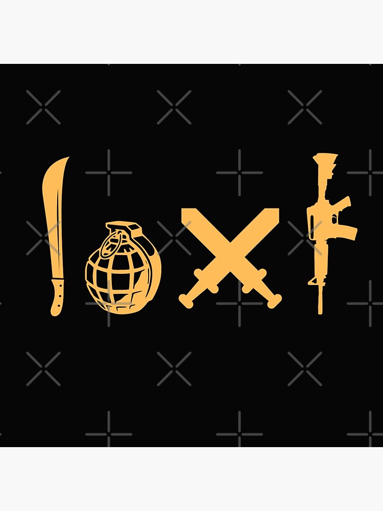 " love weapon alphabet " Poster by salahnewdesign | Redbubble