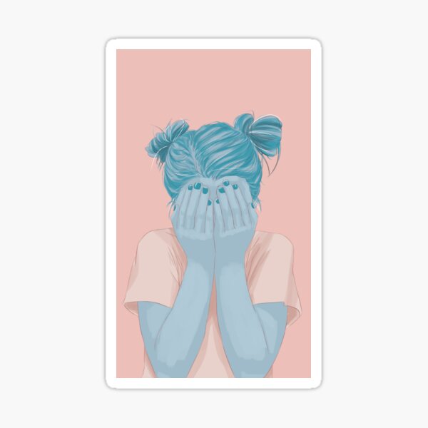 "Hide" Sticker for Sale by amojinph | Redbubble