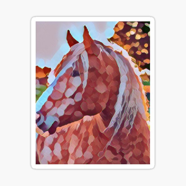 "Mr. Ed" Sticker for Sale by HHedgehogDesign | Redbubble