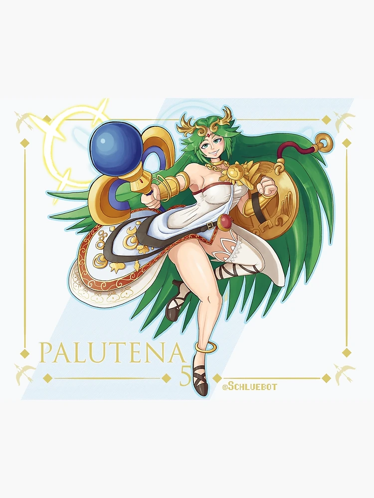 Cartaz De Palutena Smash Bros Palutena Official Art Super Smash Bros