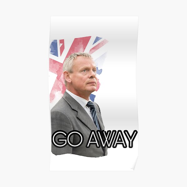 "Doc Martin" Poster for Sale by Custom-Heraldry | Redbubble