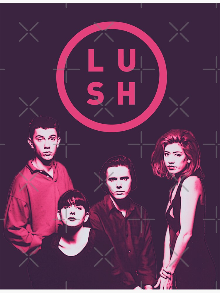 "Lush Band" Sticker for Sale by SkyAfterDusk | Redbubble